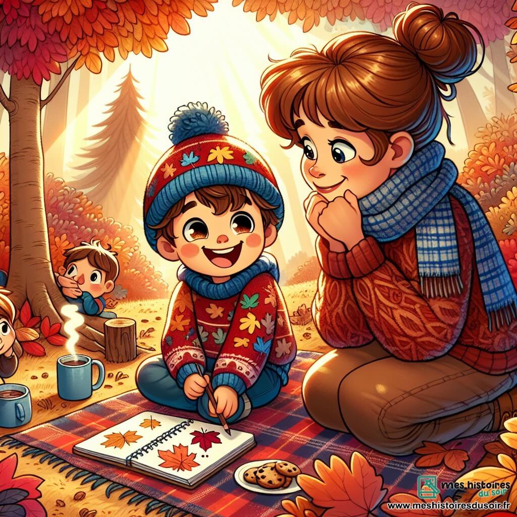 Léo et les Couleurs de l'Automne | Histoire sur l'automne | 5 à 6 ans ...