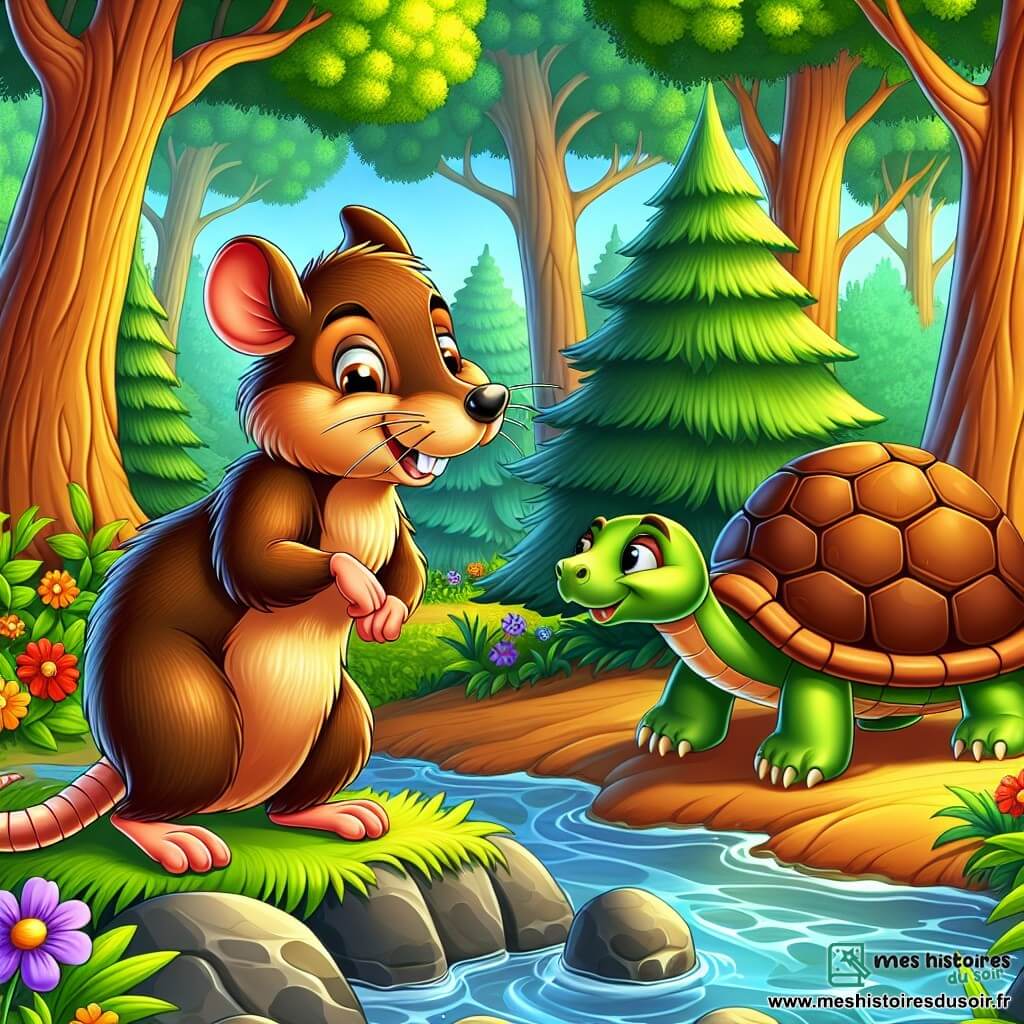 Le rat malin et la sagesse de la forêt | Conte d'animal | 9 à 10 ans ...