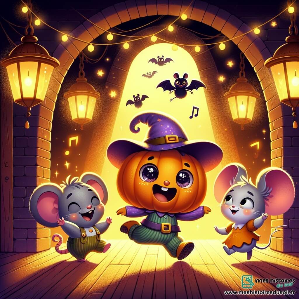 La porte magique de la citrouille et de la souris | Histoire d ...