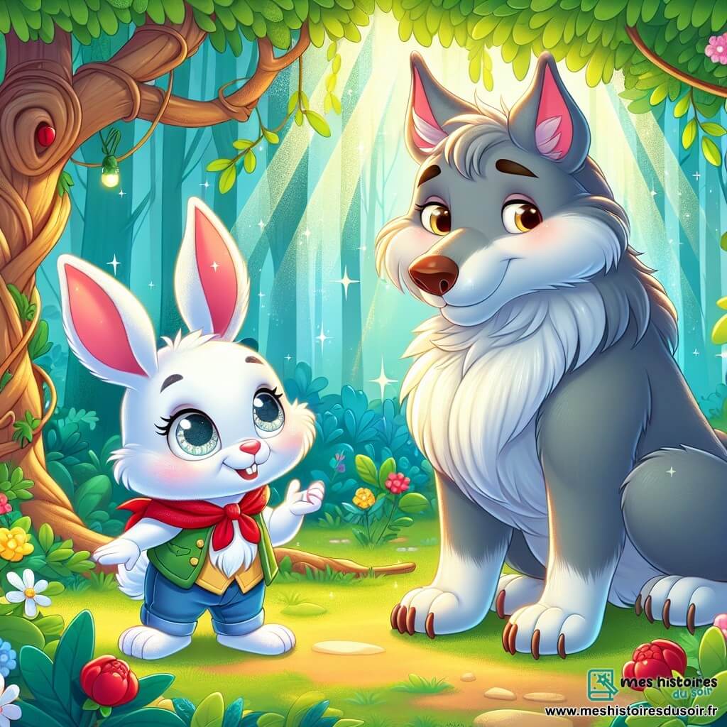 Léo et le Loup Enchanté | Conte | 3 à 4 ans | Grand méchant loup