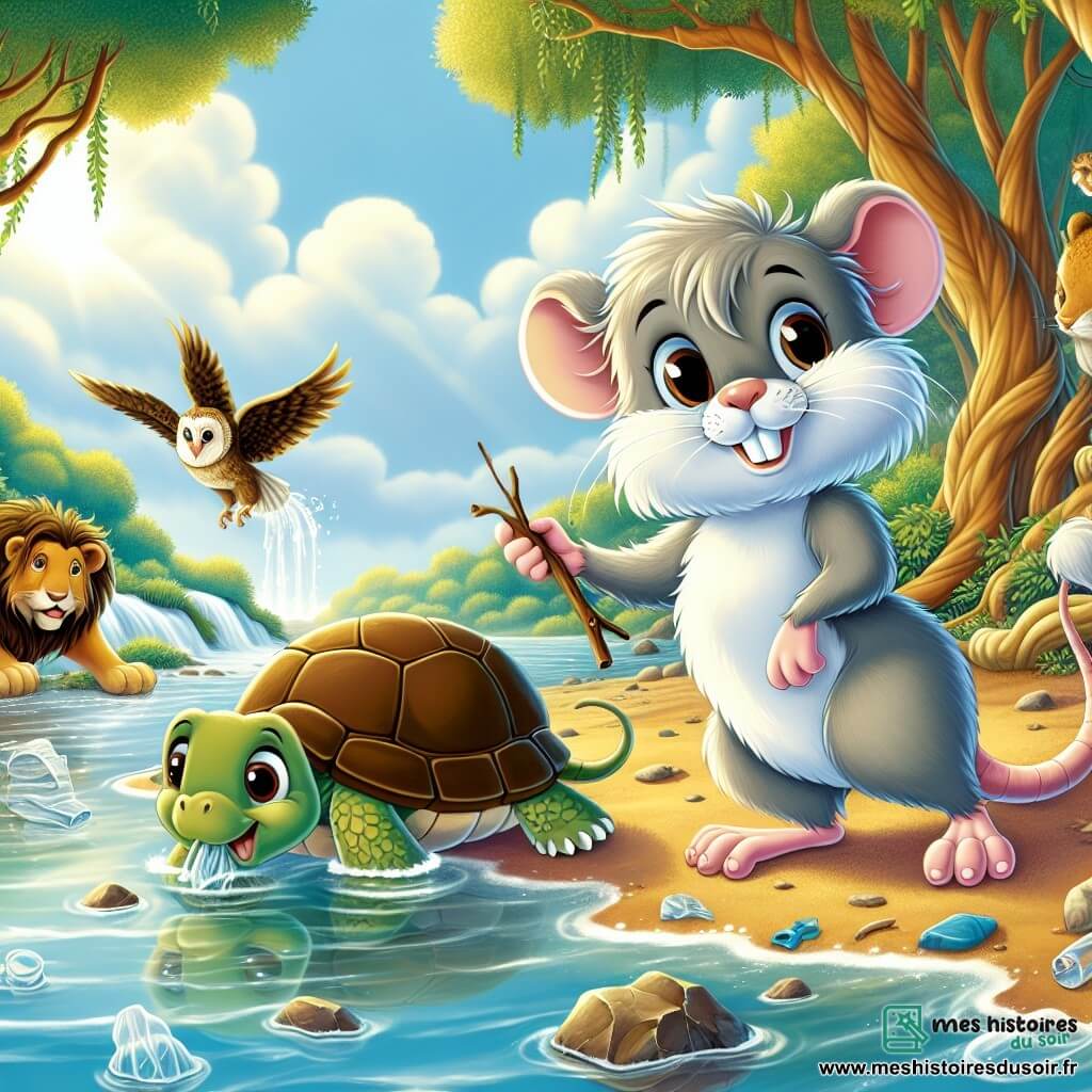 🎧 Rémi et la rivière enchantée | Conte d'animal | 3 à 4 ans | Histoire ...