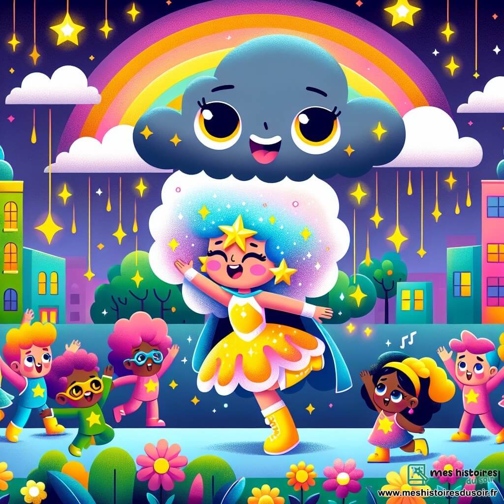 Luminette et le Nuage Joyeux | Histoire de super-héros | 1 à 2 ans ...
