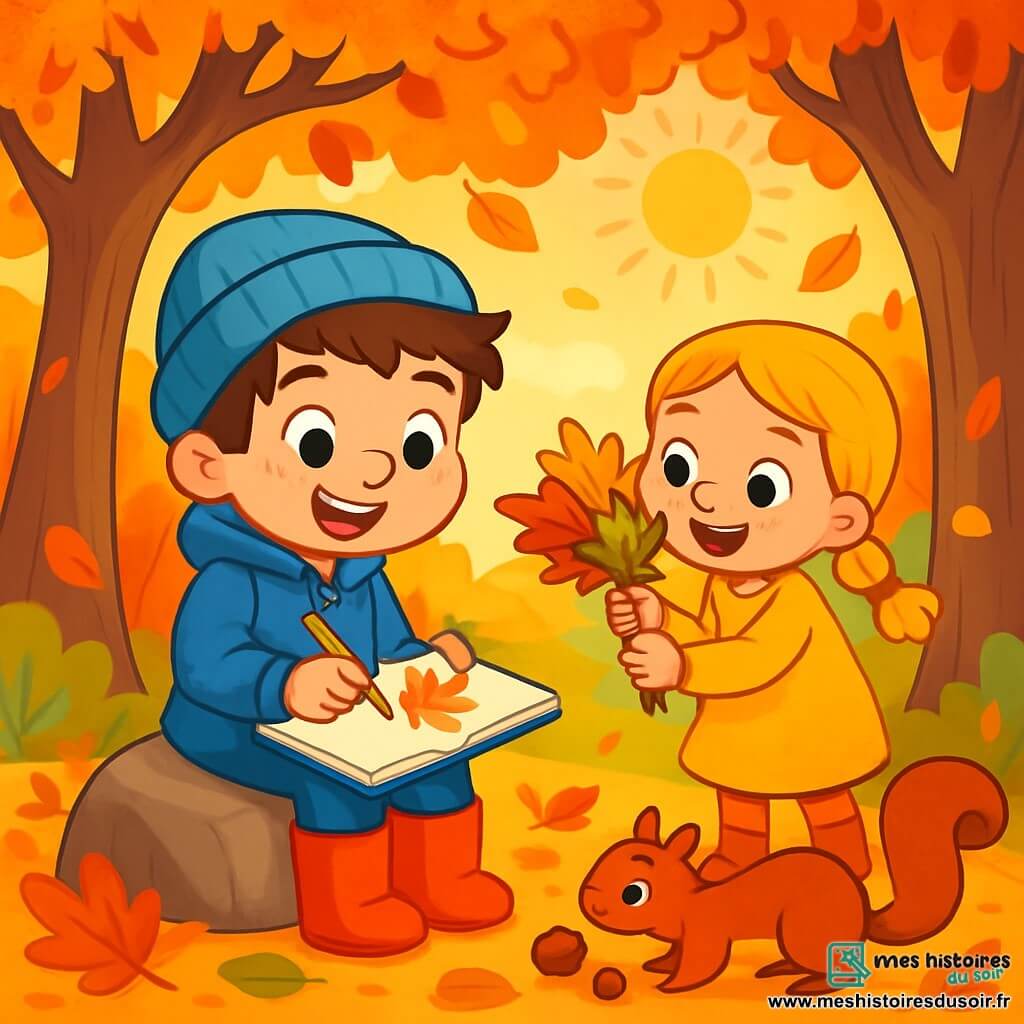Arthur et les trésors de la forêt d’automne | Histoire sur l'automne ...