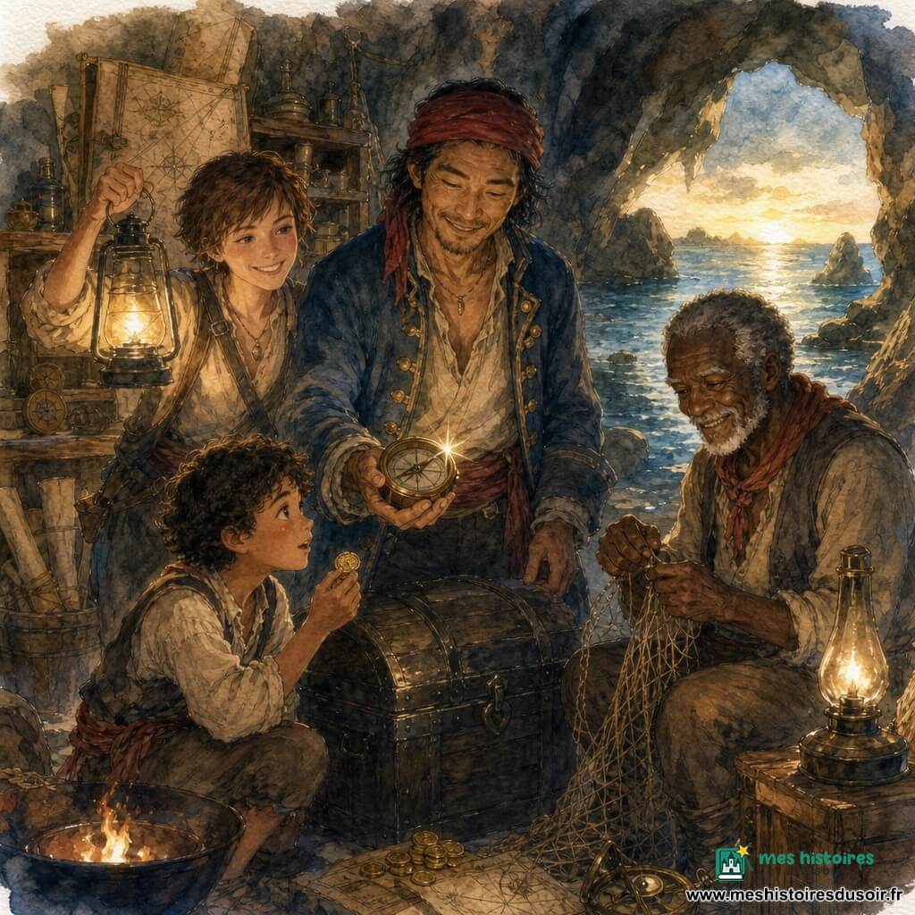 Malo Tenaille et le trésor qui se partage | Histoire de pirate | 11 à ...