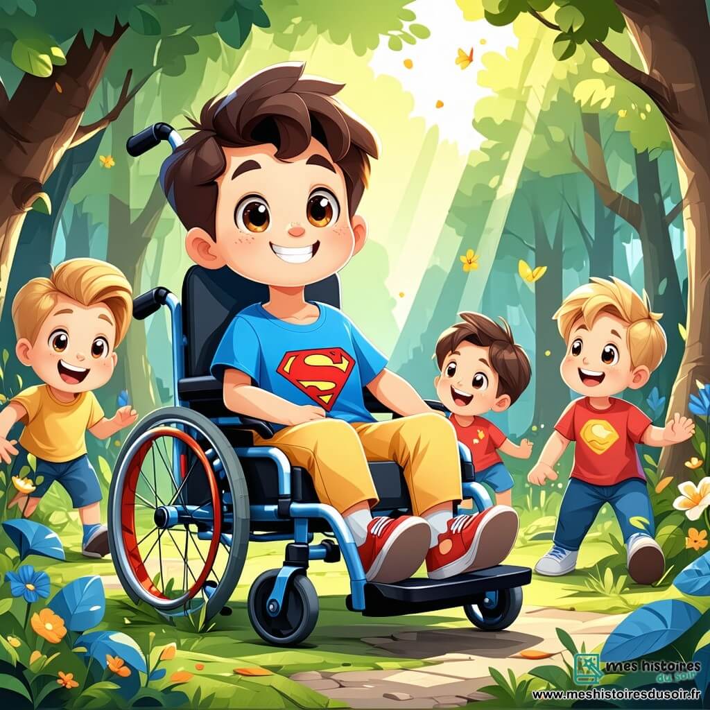 Tom et son fauteuil magique | Histoire sur le handicap | 7 à 8 ans ...