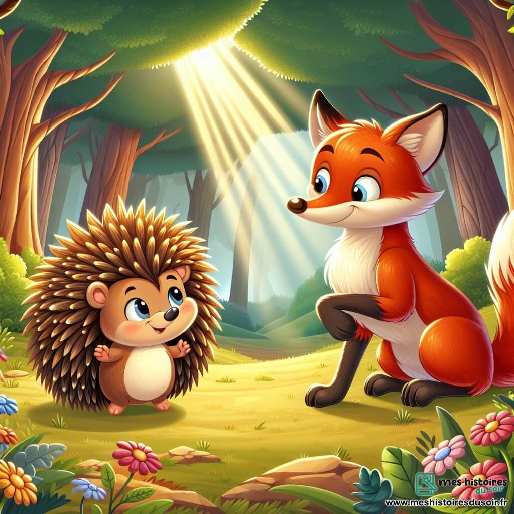 Espiègle le hérisson courageux | Conte d'animal | 9 à 10 ans | Conte