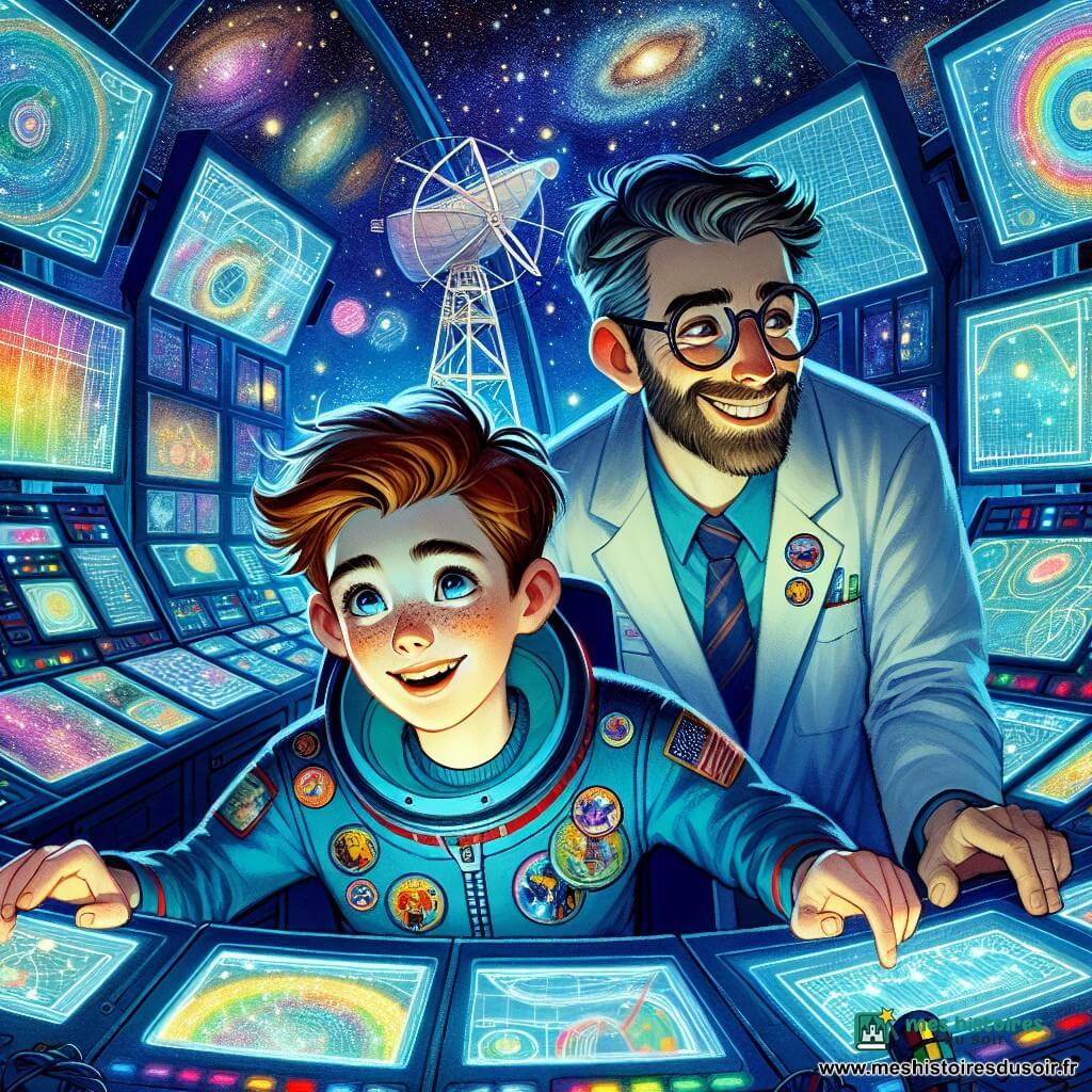 Léo et le mystère du dôme étoilé | Histoire de voyage spatial | 11 à 12 ...
