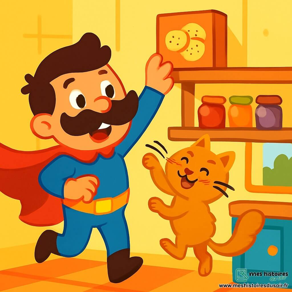 Les aventures hilarantes de Super-Moustache et Monsieur Chatouille ...
