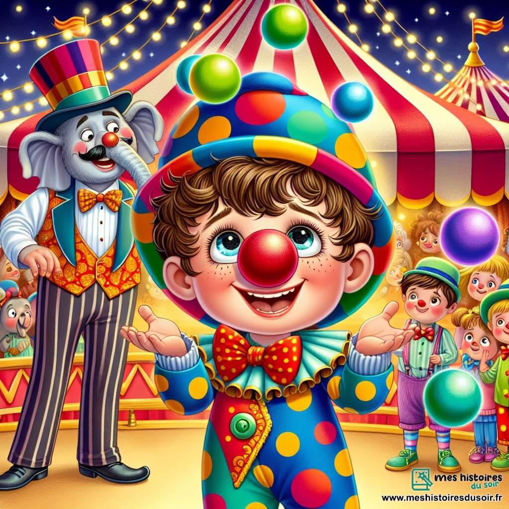 Maxime, le petit clown du cirque enchanté | Histoire de cirque | 5 à 6 ...