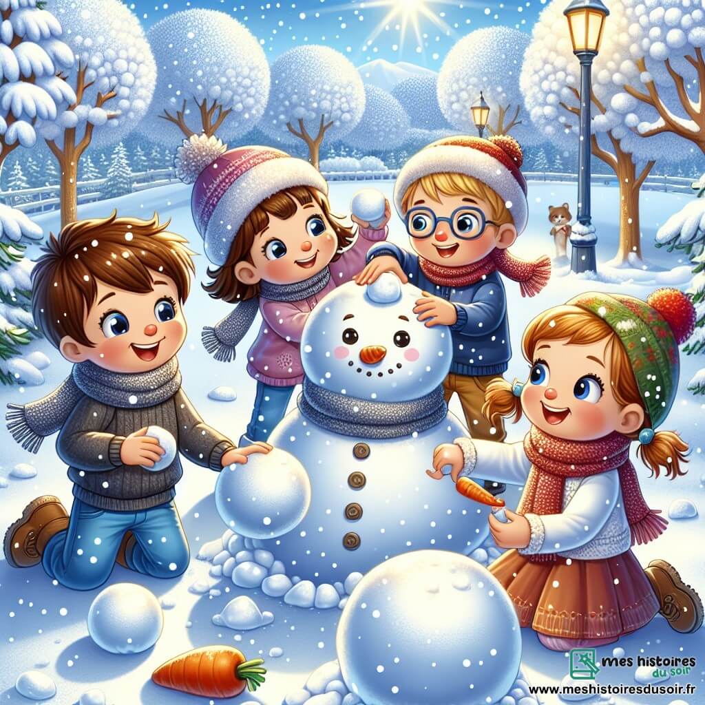 Les Aventures du Bonhomme de Neige | Histoire sur l'hiver | 3 à 4 ans ...