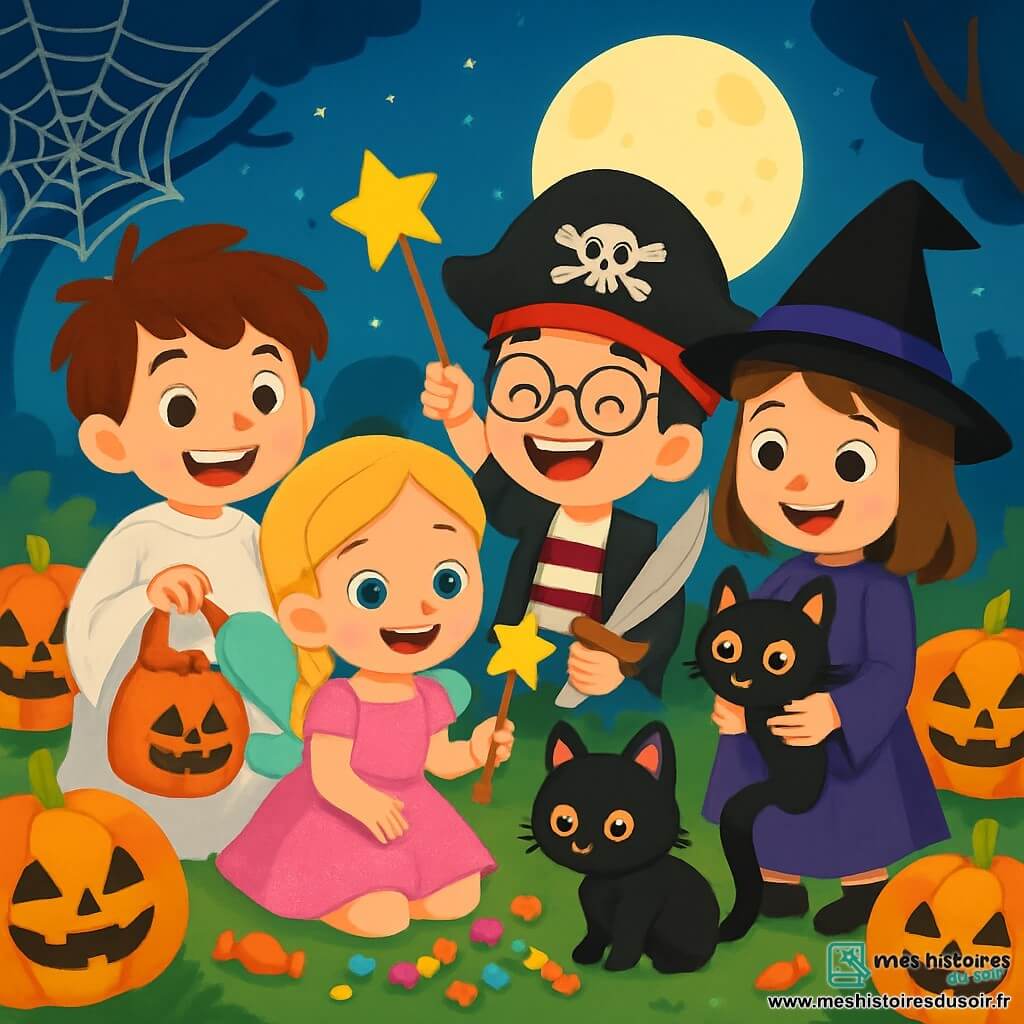 Les Bonbons Magiques de Léo | Histoire d'Halloween | 5 à 6 ans ...