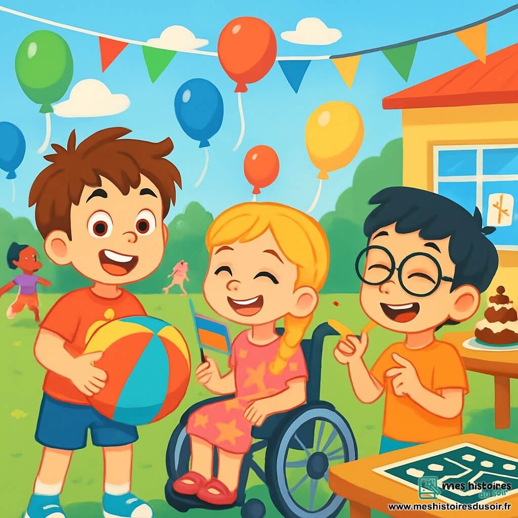 La fête où chacun a sa place | Histoire sur le handicap | 5 à 6 ans ...