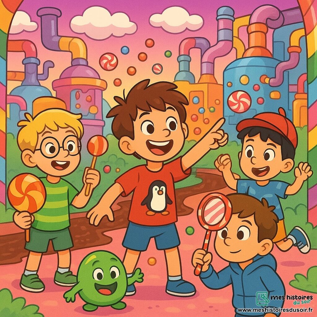 Les Bonbons Magiques de Loufou | Science-fantasy | 9 à 10 ans | Histoire fantastique