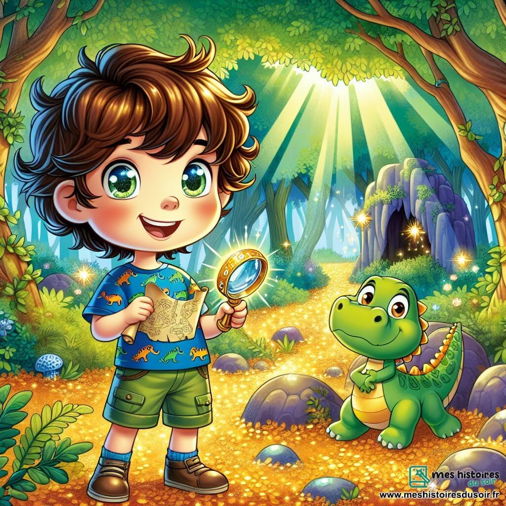 💬 Noah et la boîte aux mystères | Histoire de trésor caché | 5 à 6 ans ...
