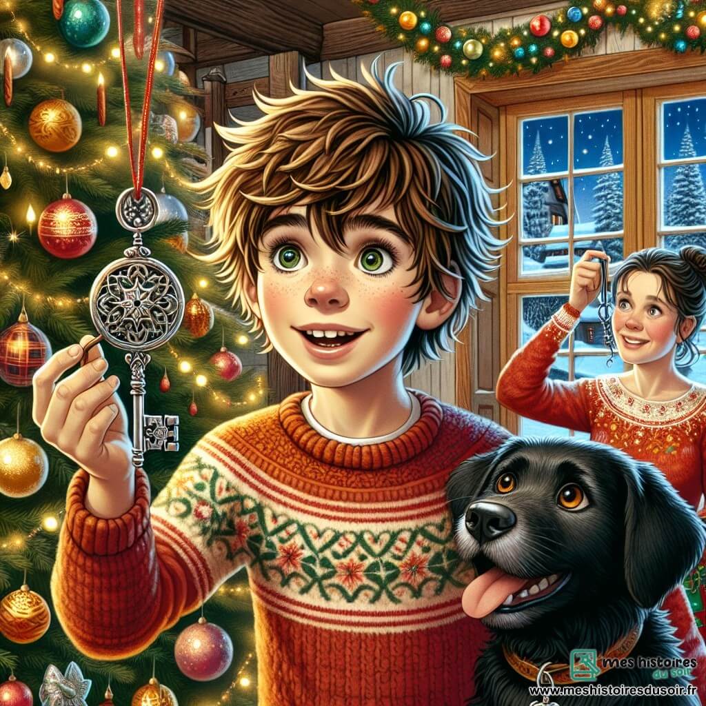 Les Aventures Enneigées de Lucas et la Clé Magique | Histoire de fête ...