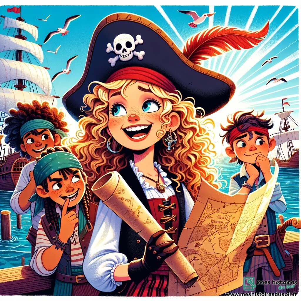 💬 Le Secret du Trésor de l'Île aux Perroquets | Histoire de pirate | 7 ...