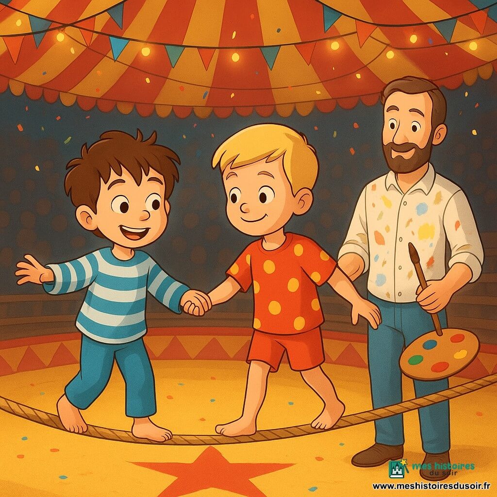 Les étoiles du chapiteau : Lou et Max au cirque rigolo | Histoire de ...