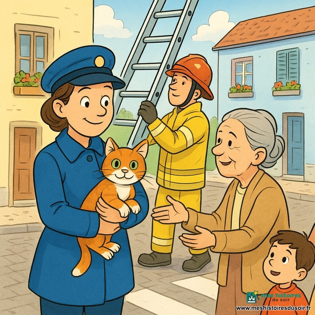 Lina, policière au grand cœur | Histoire de Policier | 1 à 2 ans ...