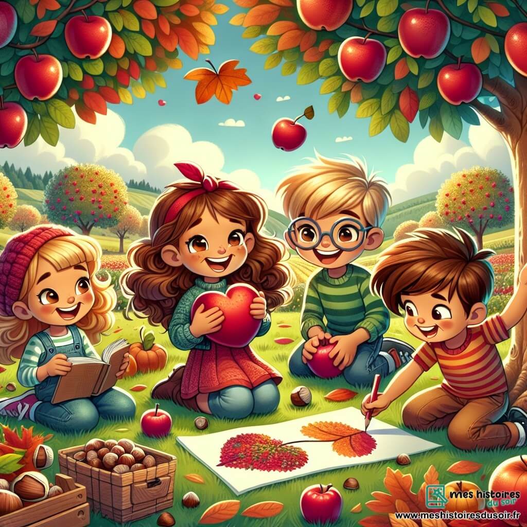 Les Trésors de l'Automne : Une Fresque d'Amitié | Histoire sur l ...