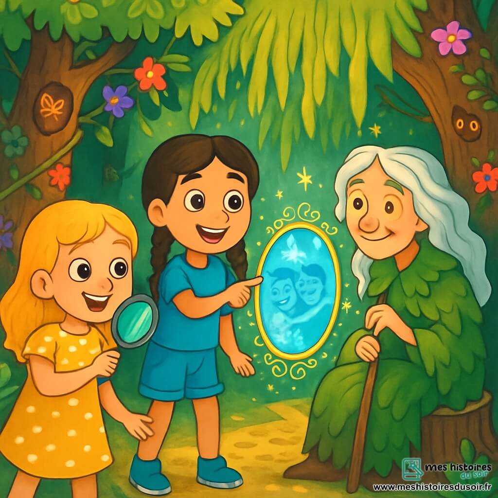 Lucie et Amaya dans la forêt aux mille secrets | Conte | 7 à 8 ans ...