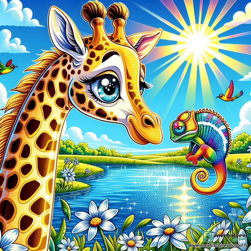 Gisèle la girafe et le secret de l’arbre magique | Conte d'animal | 9 à ...