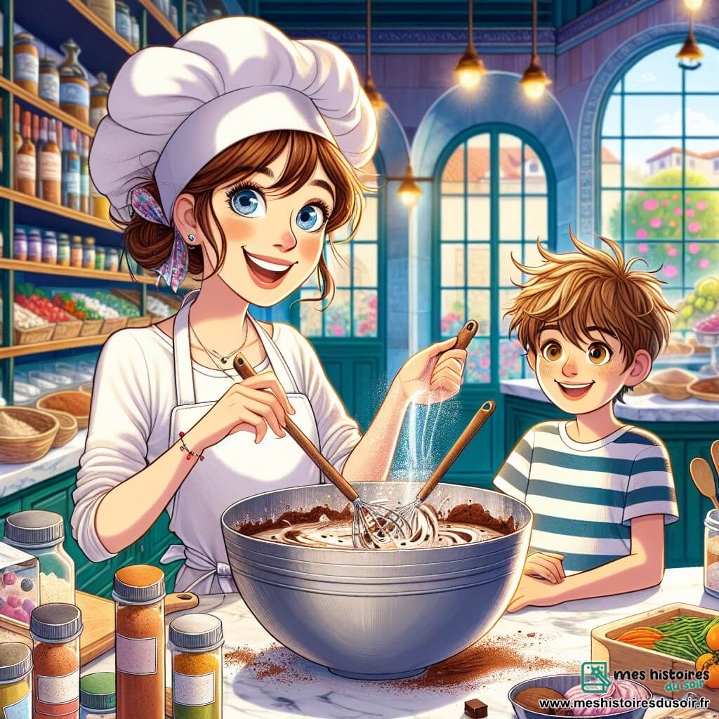 💬 Léa, apprentie chef cuisinière : une aventure gourmande | Histoire de ...