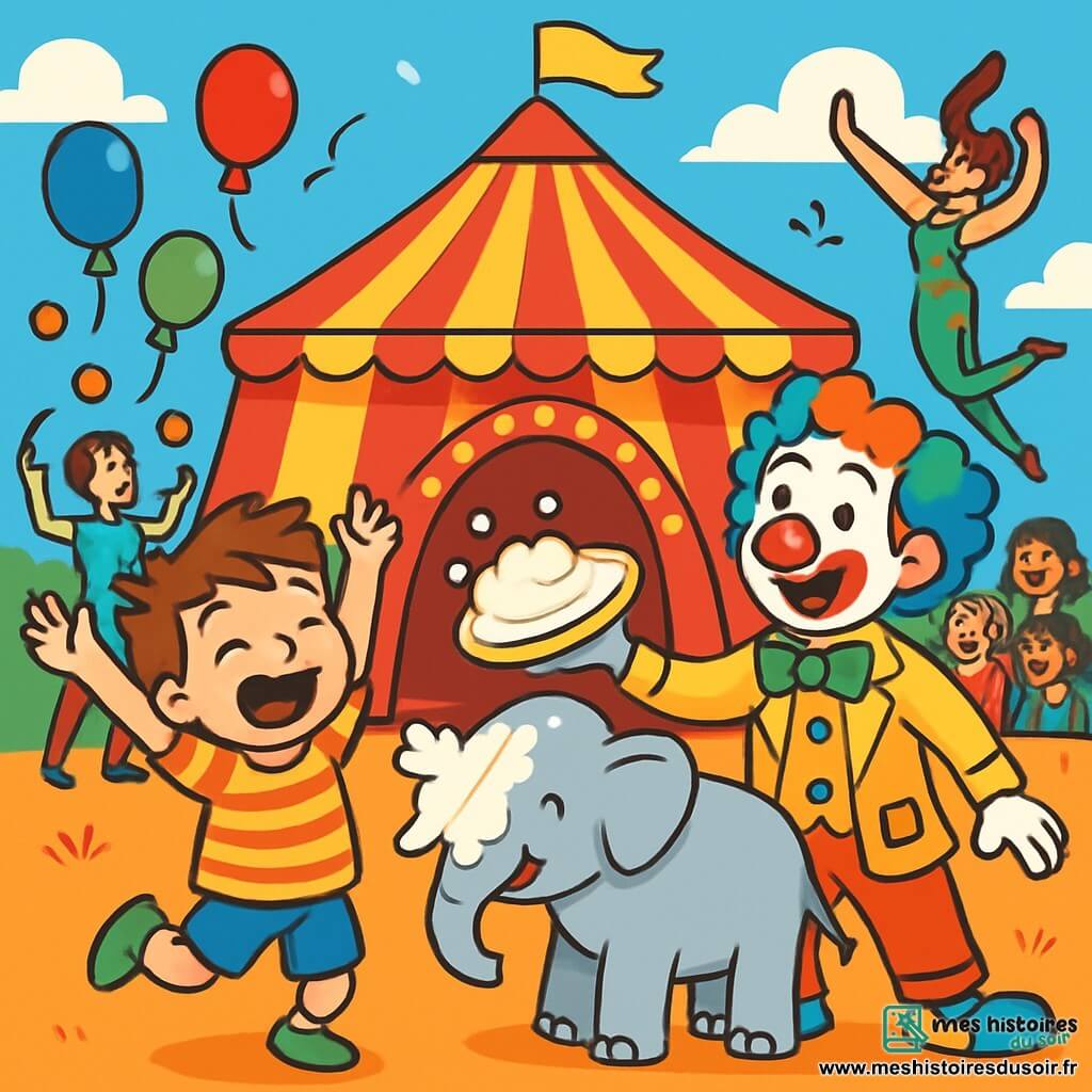 💬 Léo et le Cirque des Farceurs | Histoire de cirque | 5 à 6 ans ...