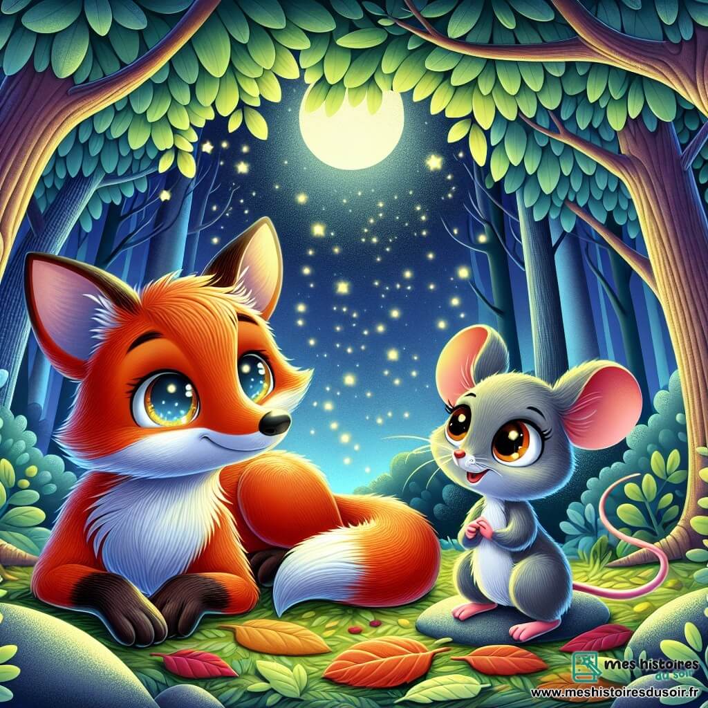 Petit Renard et les mystères de la nuit | Histoire sur une peur d'enfant | 3 à 4 ans | Histoire ...