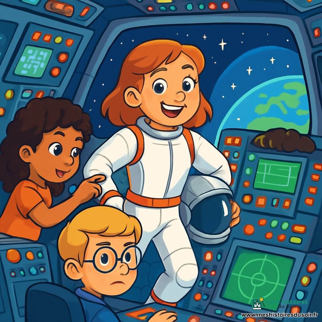 Zoé, la petite astronaute du jardin | Histoire d'Astronaute | 7 à 8 ans ...