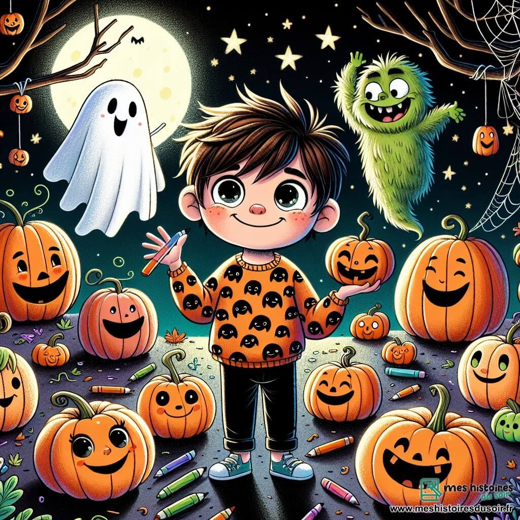 La Nuit des Amis Fantômes | Histoire d'Halloween | 3 à 4 ans | Histoire ...