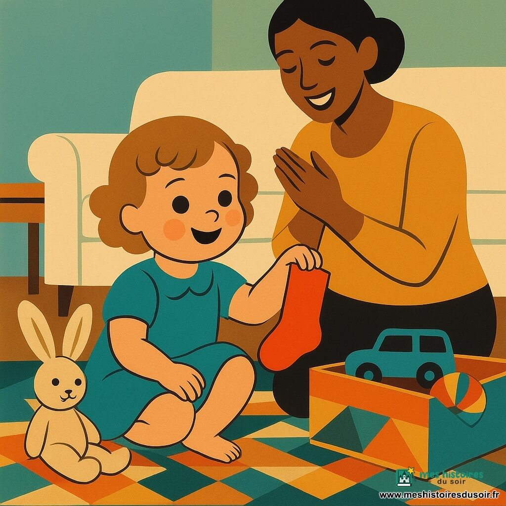 La chaussette rouge de doudou | Histoire de petits enquêteurs | 1 à 2 ...