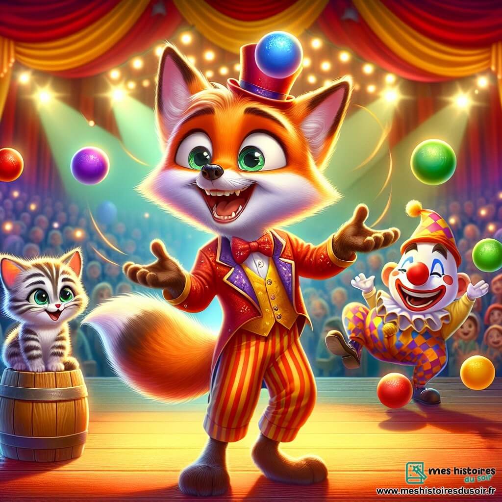 Félix, le Renard Étoilé | Histoire de cirque | 11 à 12 ans | Histoire ...