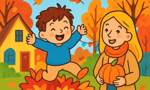 Lili et le parfum des pommes d'automne | Histoire sur l'automne | 1 à 2 ...