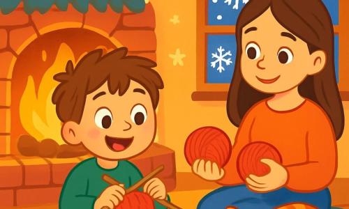 Le premier merci de Lucie | Conte de Noël | 5 à 6 ans | Conte