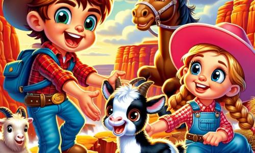 Les petits cow-boys et la grande ronde des vaches | Histoire de cow-boy ...